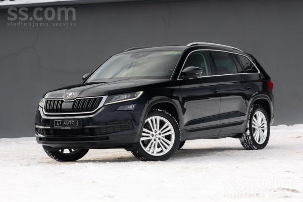 Black Skoda Kodiaq 2019 in Jelgava, with an engine capacity of 1.50 L and mileage of 226 thousand km for 19500 €, photo 1 on AUTOMOTO.COM.LV