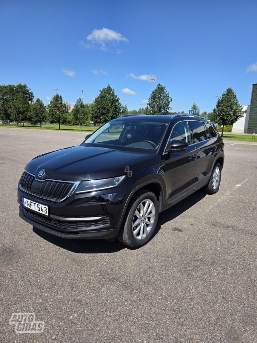 Melns Skoda Kodiaq 2019 Utena, ar dzinēja tilpumu 1.50 L un nobraukumu 260 tūkst. km par 16200 €, foto 1 vietnē AUTOMOTO.COM.LV