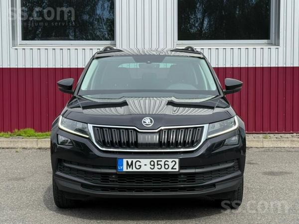 Black Skoda Kodiaq 2019 in Riga, with an engine capacity of 1.50 L and mileage of 197 thousand km for 9990 €, photo 5 on AUTOMOTO.COM.LV