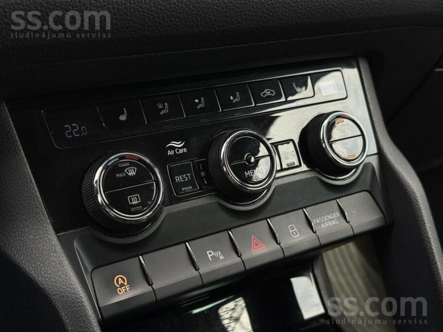 Melns Skoda Kodiaq 2019 Rīga, ar dzinēja tilpumu 1.50 L un nobraukumu 197 tūkst. km par 9990 €, foto 23 vietnē AUTOMOTO.COM.LV