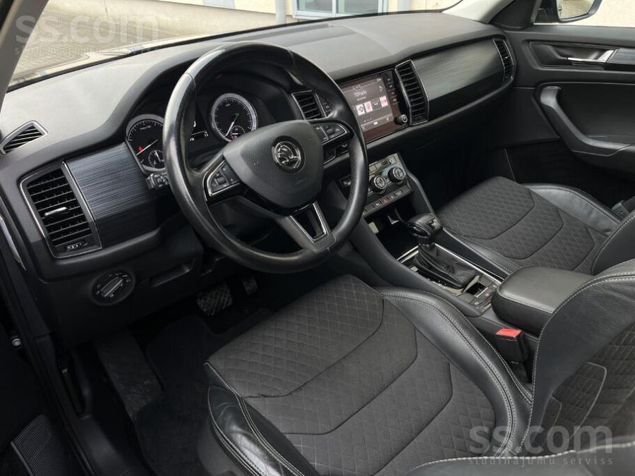 Черный Шкода Kodiaq 2019 в Елгава, объемом двигателя 1.50 л и пробегом 170 тыс. км за 17590 €, фото 10 на AUTOMOTO.COM.LV