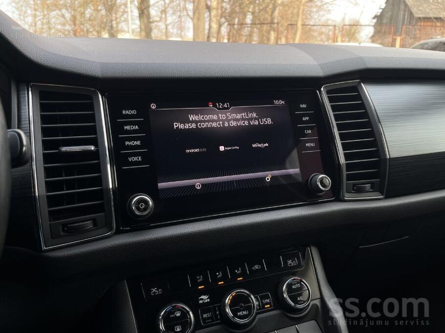 Черный Шкода Kodiaq 2019 в Елгава, объемом двигателя 1.50 л и пробегом 170 тыс. км за 17590 €, фото 20 на AUTOMOTO.COM.LV