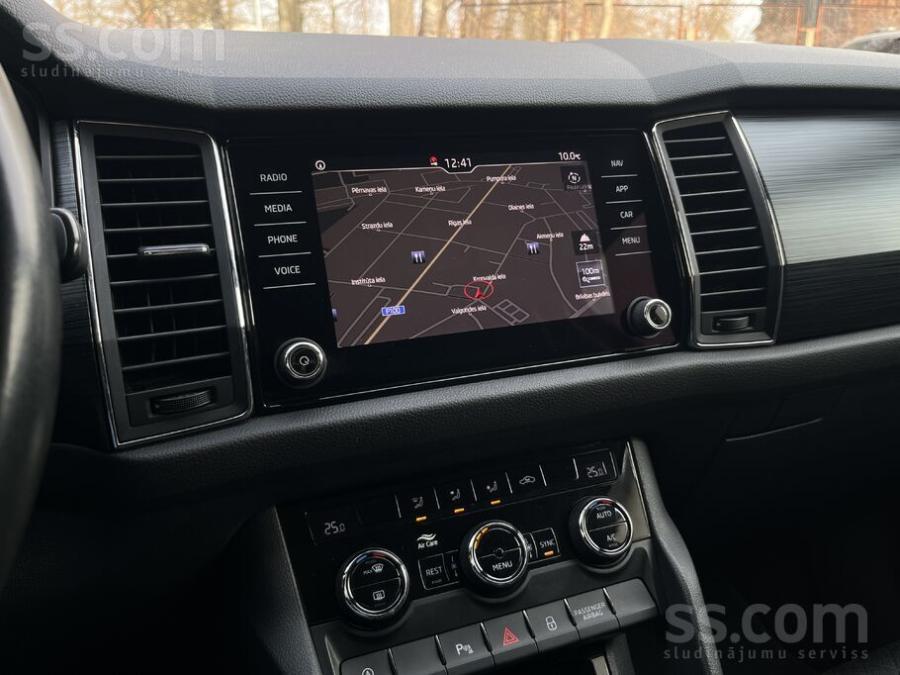Черный Шкода Kodiaq 2019 в Елгава, объемом двигателя 1.50 л и пробегом 170 тыс. км за 17590 €, фото 21 на AUTOMOTO.COM.LV