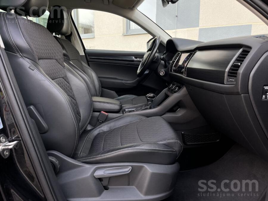 Черный Шкода Kodiaq 2019 в Елгава, объемом двигателя 1.50 л и пробегом 170 тыс. км за 17590 €, фото 24 на AUTOMOTO.COM.LV