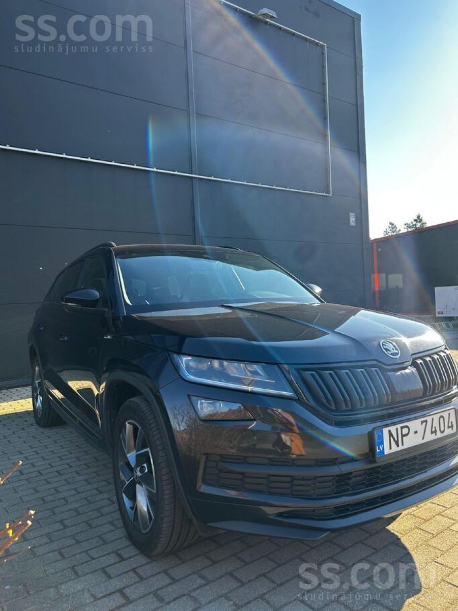 Черный Шкода Kodiaq 2019 в Рига, объемом двигателя 2.00 л и пробегом 221 тыс. км за 18500 €, фото 6 на AUTOMOTO.COM.LV
