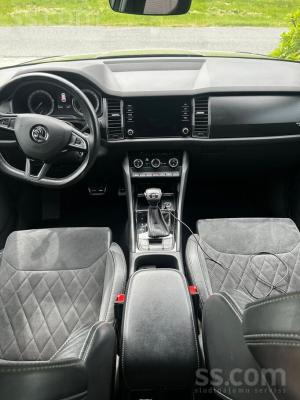 Черный Шкода Kodiaq 2019 в Рига, объемом двигателя 2.00 л и пробегом 221 тыс. км за 18500 €, фото 7 на AUTOMOTO.COM.LV