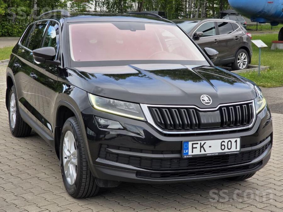 Черный Шкода Kodiaq 2019 в Рига, объемом двигателя 2.00 л и пробегом 116 тыс. км за 20200 €, фото 1 на AUTOMOTO.COM.LV