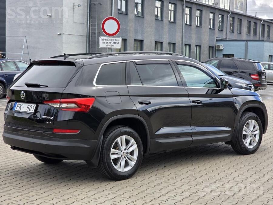 Черный Шкода Kodiaq 2019 в Рига, объемом двигателя 2.00 л и пробегом 116 тыс. км за 20200 €, фото 6 на AUTOMOTO.COM.LV