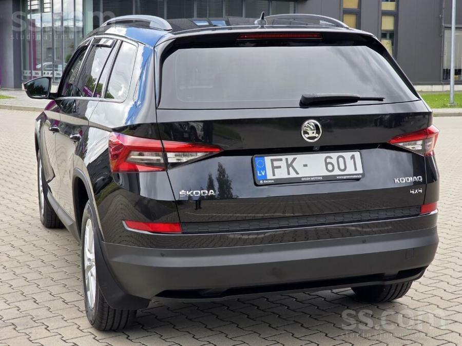 Черный Шкода Kodiaq 2019 в Рига, объемом двигателя 2.00 л и пробегом 116 тыс. км за 20200 €, фото 8 на AUTOMOTO.COM.LV