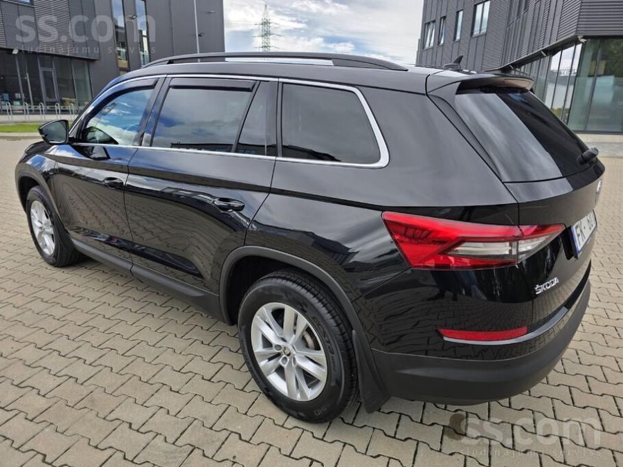 Черный Шкода Kodiaq 2019 в Рига, объемом двигателя 2.00 л и пробегом 116 тыс. км за 20200 €, фото 9 на AUTOMOTO.COM.LV