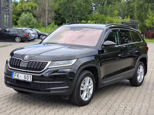 Black Skoda Kodiaq 2019 in Riga, with an engine capacity of 2.00 L and mileage of 116 thousand km for 20200 €, photo 10 on AUTOMOTO.COM.LV