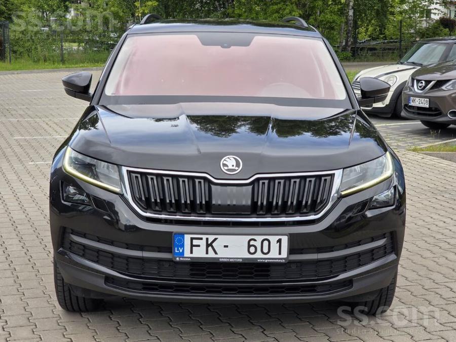 Черный Шкода Kodiaq 2019 в Рига, объемом двигателя 2.00 л и пробегом 116 тыс. км за 20200 €, фото 12 на AUTOMOTO.COM.LV