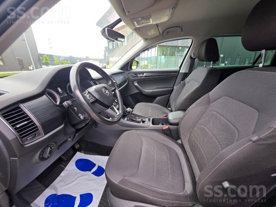 Черный Шкода Kodiaq 2019 в Рига, объемом двигателя 2.00 л и пробегом 116 тыс. км за 20200 €, фото 13 на AUTOMOTO.COM.LV