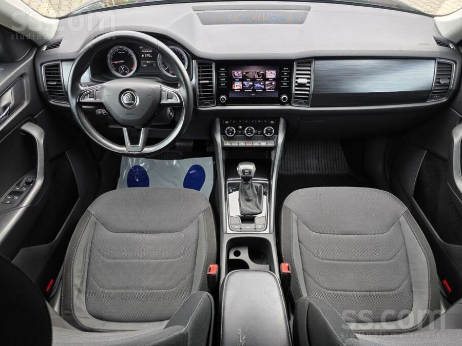 Черный Шкода Kodiaq 2019 в Рига, объемом двигателя 2.00 л и пробегом 116 тыс. км за 20200 €, фото 15 на AUTOMOTO.COM.LV