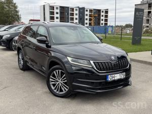 Black Skoda Kodiaq 2019 in Jelgava, with an engine capacity of 2.00 L and mileage of 0 thousand km for 18500 €, photo  on AUTOMOTO.COM.LV
