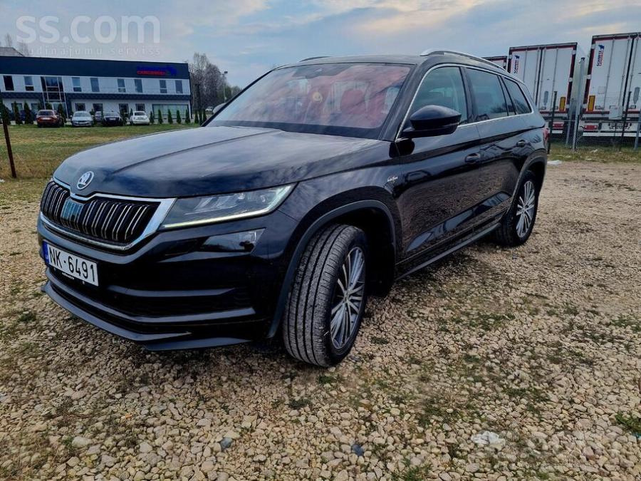 Черный Шкода Kodiaq 2019 в Рига, объемом двигателя 2.00 л и пробегом 160 тыс. км за 25200 €, фото 3 на AUTOMOTO.COM.LV