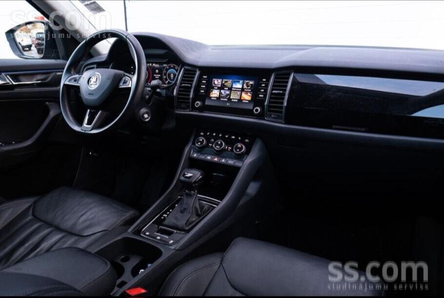 Черный Шкода Kodiaq 2019 в Рига, объемом двигателя 2.00 л и пробегом 160 тыс. км за 25200 €, фото 5 на AUTOMOTO.COM.LV