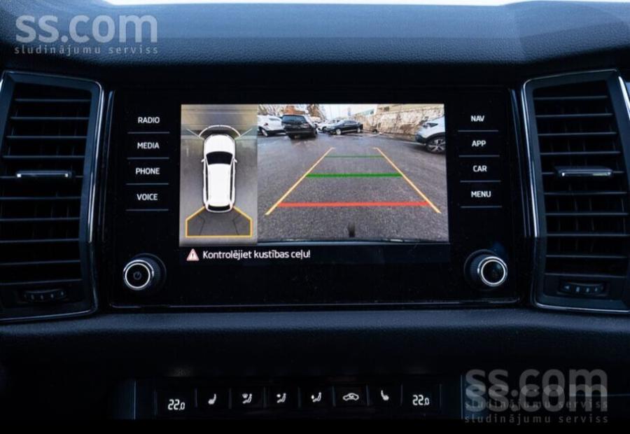 Черный Шкода Kodiaq 2019 в Рига, объемом двигателя 2.00 л и пробегом 160 тыс. км за 25200 €, фото 7 на AUTOMOTO.COM.LV
