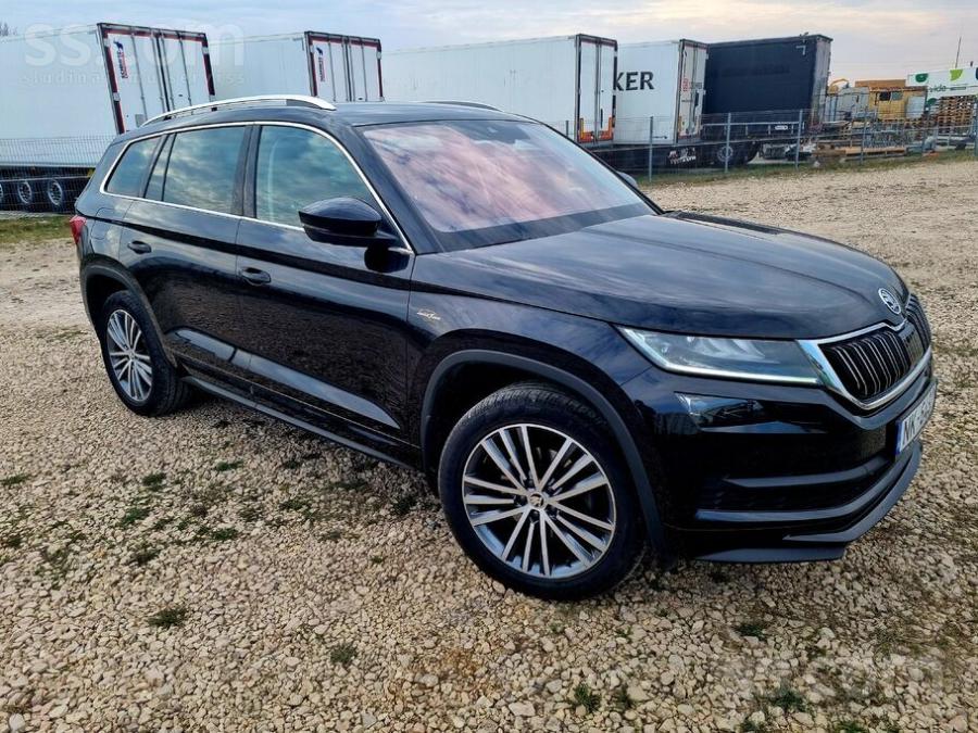 Черный Шкода Kodiaq 2019 в Рига, объемом двигателя 2.00 л и пробегом 160 тыс. км за 25200 €, фото 20 на AUTOMOTO.COM.LV
