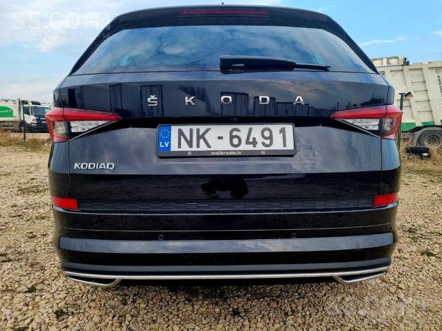 Черный Шкода Kodiaq 2019 в Рига, объемом двигателя 2.00 л и пробегом 160 тыс. км за 25200 €, фото 21 на AUTOMOTO.COM.LV