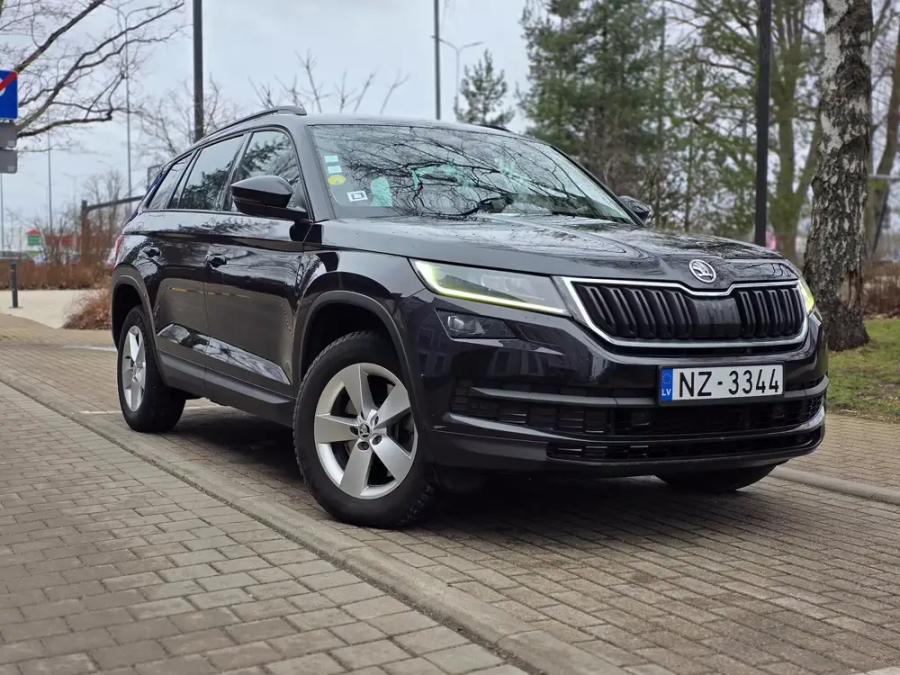 Melns Skoda Kodiaq 2019 Rīga, ar dzinēja tilpumu 2.00 L un nobraukumu 259 tūkst. km par 15450 €, foto 1 vietnē AUTOMOTO.COM.LV
