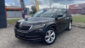 Black Skoda Kodiaq 2019 in Marijampole, with an engine capacity of 2.00 L and mileage of 244 thousand km for 16900 €, photo  on AUTOMOTO.COM.LV