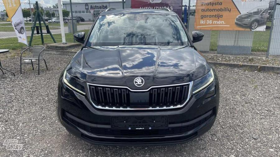 Black Skoda Kodiaq 2019 in Marijampole, with an engine capacity of 2.00 L and mileage of 244 thousand km for 16900 €, photo 3 on AUTOMOTO.COM.LV