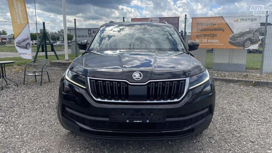 Black Skoda Kodiaq 2019 in Marijampole, with an engine capacity of 2.00 L and mileage of 244 thousand km for 16900 €, photo 4 on AUTOMOTO.COM.LV