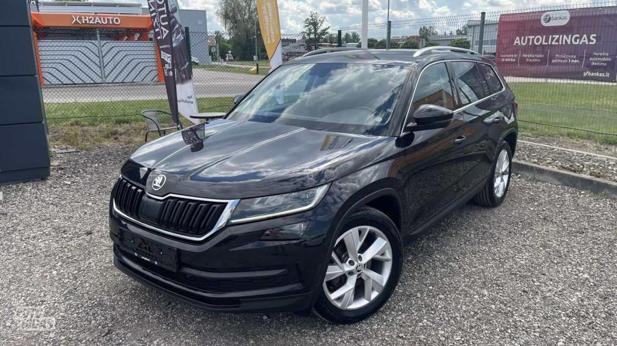 Black Skoda Kodiaq 2019 in Marijampole, with an engine capacity of 2.00 L and mileage of 244 thousand km for 16900 €, photo 5 on AUTOMOTO.COM.LV