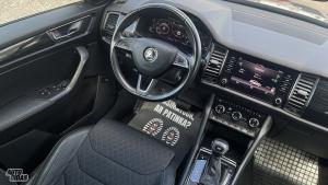 Black Skoda Kodiaq 2019 in Marijampole, with an engine capacity of 2.00 L and mileage of 244 thousand km for 16900 €, photo 14 on AUTOMOTO.COM.LV