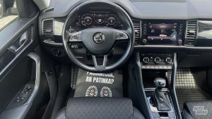 Black Skoda Kodiaq 2019 in Marijampole, with an engine capacity of 2.00 L and mileage of 244 thousand km for 16900 €, photo 16 on AUTOMOTO.COM.LV