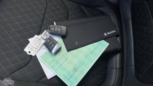 Black Skoda Kodiaq 2019 in Marijampole, with an engine capacity of 2.00 L and mileage of 244 thousand km for 16900 €, photo 19 on AUTOMOTO.COM.LV
