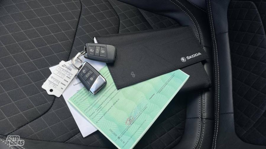 Black Skoda Kodiaq 2019 in Marijampole, with an engine capacity of 2.00 L and mileage of 244 thousand km for 16900 €, photo 19 on AUTOMOTO.COM.LV