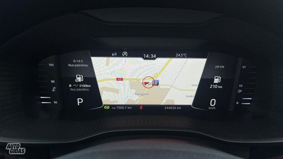 Black Skoda Kodiaq 2019 in Marijampole, with an engine capacity of 2.00 L and mileage of 244 thousand km for 16900 €, photo 35 on AUTOMOTO.COM.LV