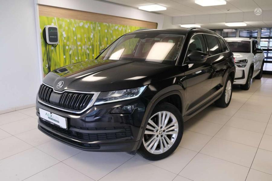 Melns Skoda Kodiaq 2019 Viļņa, ar dzinēja tilpumu 1.97 L un nobraukumu 160 tūkst. km par 23900 €, foto 1 vietnē AUTOMOTO.COM.LV
