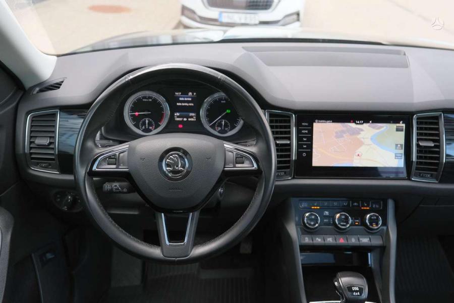 Melns Skoda Kodiaq 2019 Viļņa, ar dzinēja tilpumu 1.97 L un nobraukumu 160 tūkst. km par 23900 €, foto 6 vietnē AUTOMOTO.COM.LV