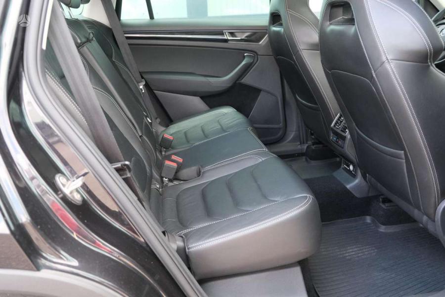 Melns Skoda Kodiaq 2019 Viļņa, ar dzinēja tilpumu 1.97 L un nobraukumu 160 tūkst. km par 23900 €, foto 10 vietnē AUTOMOTO.COM.LV