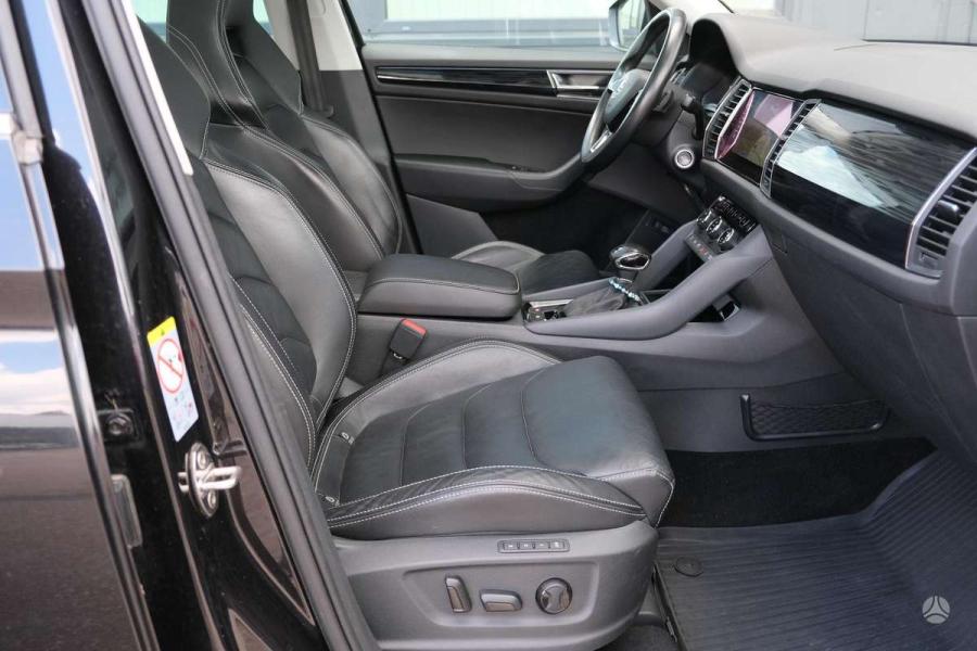 Melns Skoda Kodiaq 2019 Viļņa, ar dzinēja tilpumu 1.97 L un nobraukumu 160 tūkst. km par 23900 €, foto 11 vietnē AUTOMOTO.COM.LV