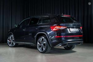 Black Skoda Kodiaq 2019 in Vilnius, with an engine capacity of 1.97 L and mileage of 156 thousand km for 24998 €, photo 7 on AUTOMOTO.COM.LV