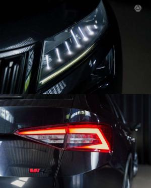 Black Skoda Kodiaq 2019 in Vilnius, with an engine capacity of 1.97 L and mileage of 156 thousand km for 24998 €, photo 9 on AUTOMOTO.COM.LV