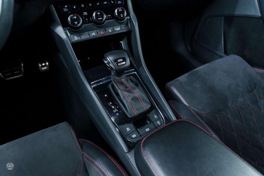Black Skoda Kodiaq 2019 in Vilnius, with an engine capacity of 1.97 L and mileage of 156 thousand km for 24998 €, photo 26 on AUTOMOTO.COM.LV