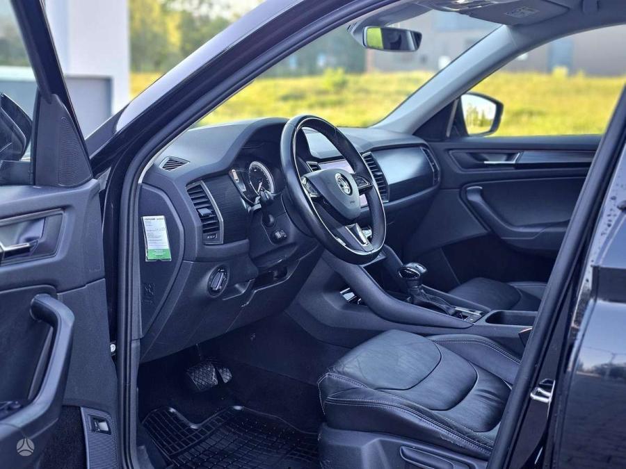 Черный Шкода Kodiaq 2019 в Вильнюс, объемом двигателя 1.97 л и пробегом 233 тыс. км за 17850 €, фото 25 на AUTOMOTO.COM.LV