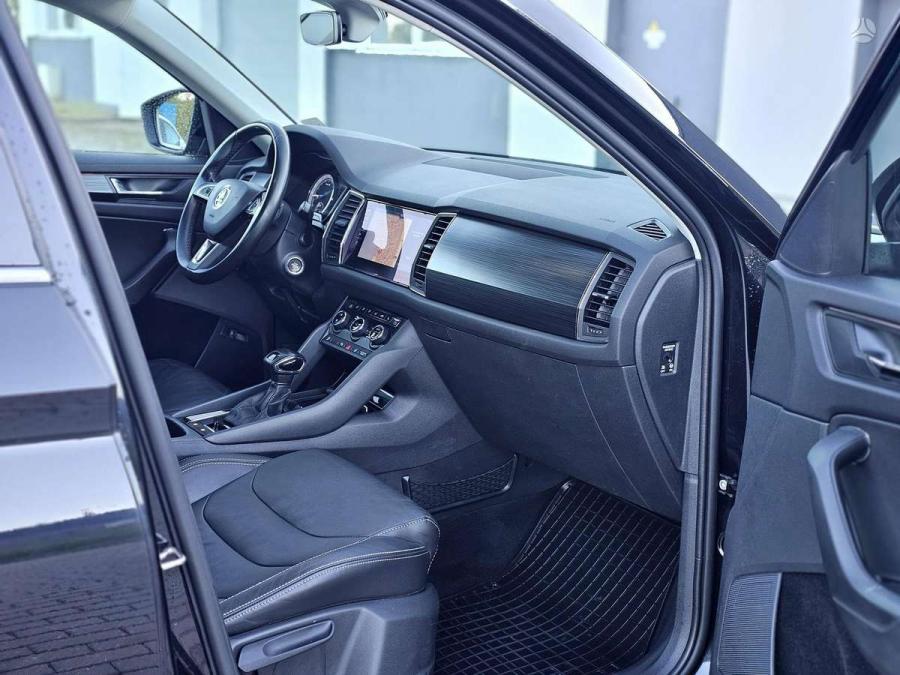 Черный Шкода Kodiaq 2019 в Вильнюс, объемом двигателя 1.97 л и пробегом 233 тыс. км за 17850 €, фото 27 на AUTOMOTO.COM.LV