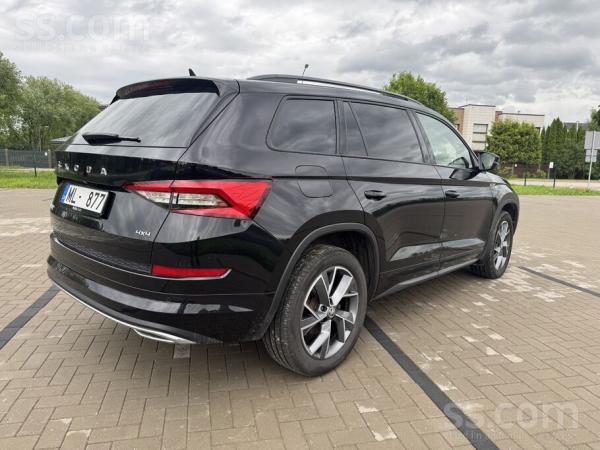 Черный Шкода Kodiaq 2019 в Рига, объемом двигателя 2.00 л и пробегом 177 тыс. км за 23900 €, фото 4 на AUTOMOTO.COM.LV