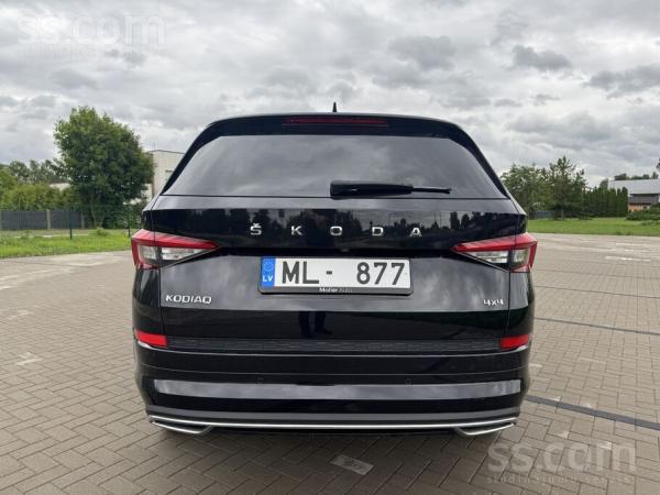 Черный Шкода Kodiaq 2019 в Рига, объемом двигателя 2.00 л и пробегом 177 тыс. км за 23900 €, фото 5 на AUTOMOTO.COM.LV