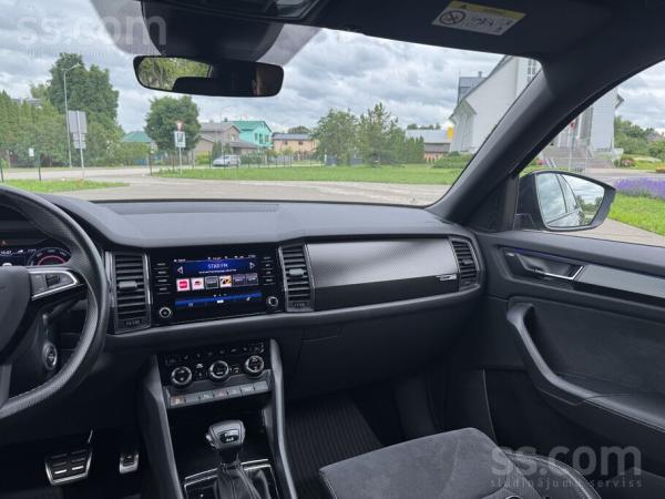 Черный Шкода Kodiaq 2019 в Рига, объемом двигателя 2.00 л и пробегом 177 тыс. км за 23900 €, фото 9 на AUTOMOTO.COM.LV