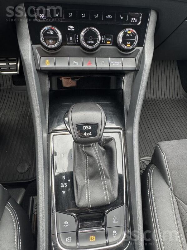 Черный Шкода Kodiaq 2019 в Рига, объемом двигателя 2.00 л и пробегом 177 тыс. км за 23900 €, фото 10 на AUTOMOTO.COM.LV