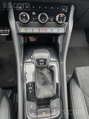 Black Skoda Kodiaq 2019 in Riga, with an engine capacity of 2.00 L and mileage of 177 thousand km for 23900 €, photo 11 on AUTOMOTO.COM.LV