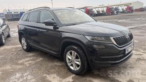 Melns Skoda Kodiaq 2019 Rīga, ar dzinēja tilpumu 2.00 L un nobraukumu 129 tūkst. km par 19900 €, foto  vietnē AUTOMOTO.COM.LV