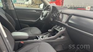 Black Skoda Kodiaq 2019 in Riga, with an engine capacity of 2.00 L and mileage of 129 thousand km for 19900 €, photo 5 on AUTOMOTO.COM.LV